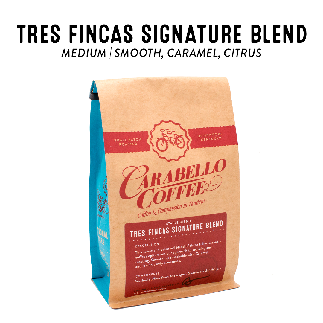 Tres Fincas Signature Blend – Carabello Coffee